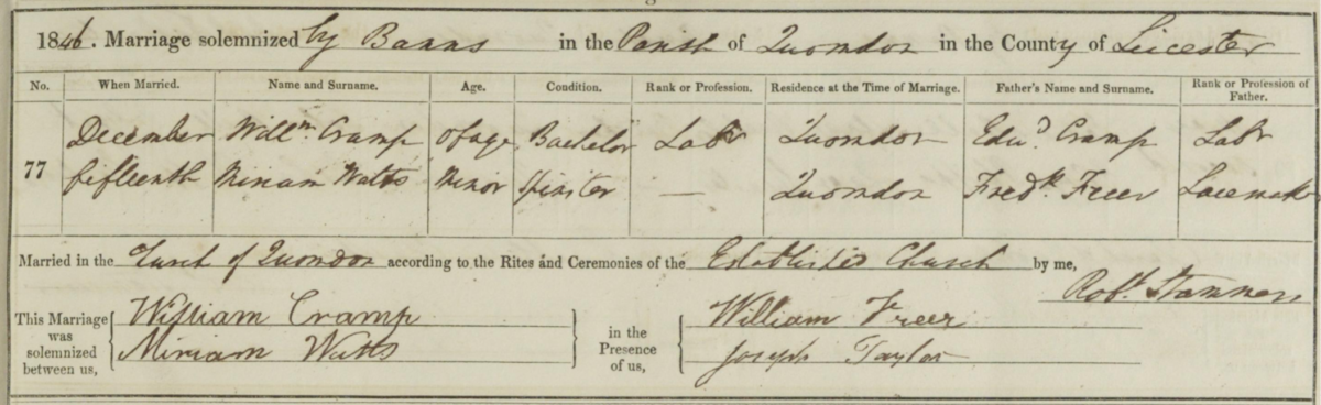 Mysterious Freer baptism leads to new cousins in Australia - Blacknell ...